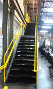 Straight Run Staircase - Smart Space Mezzanines & Staircases